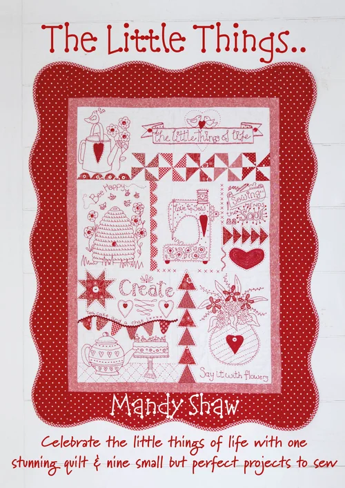 Mandy Shaw's Red and White Christmas Book — Dandelion Designs by Mandy Shaw