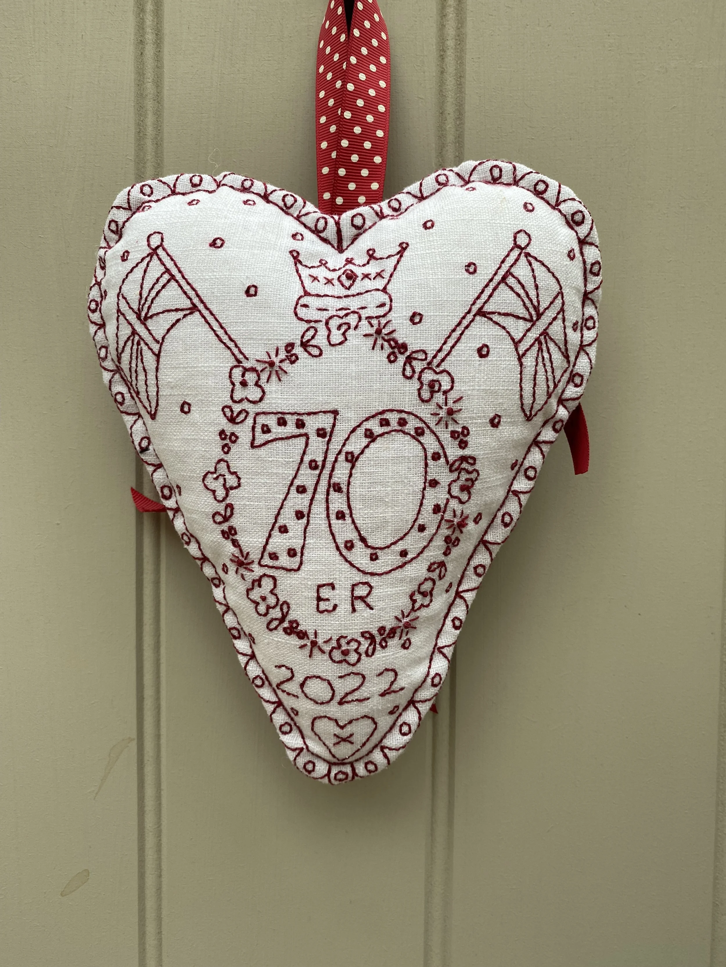 Mini Redwork Decorations Pattern - Gingerbread, Snowman & Reindeer ...