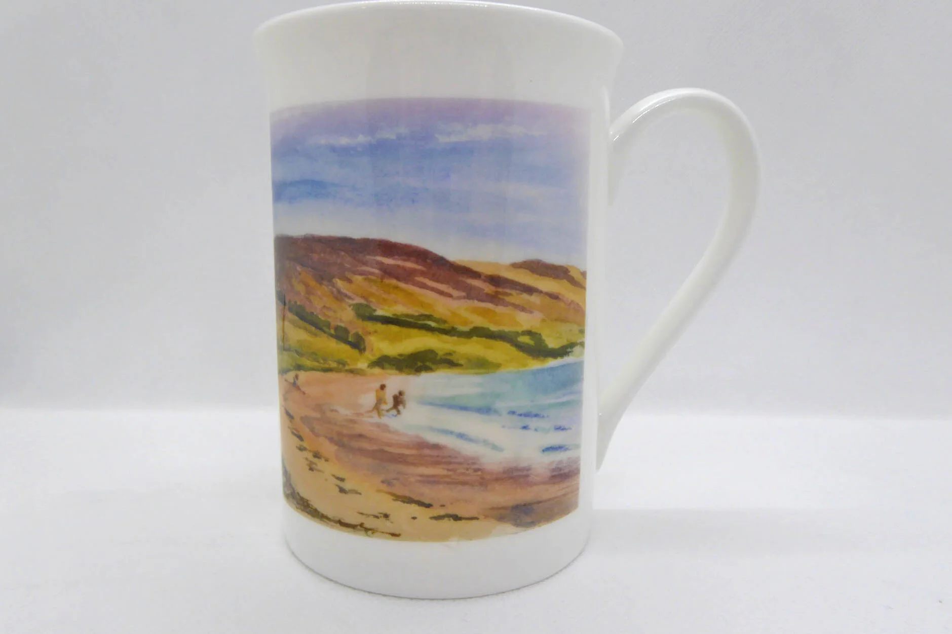 Fun on Brora Beach — CMCo Art | Scottish Highland Landscape Paintings ...