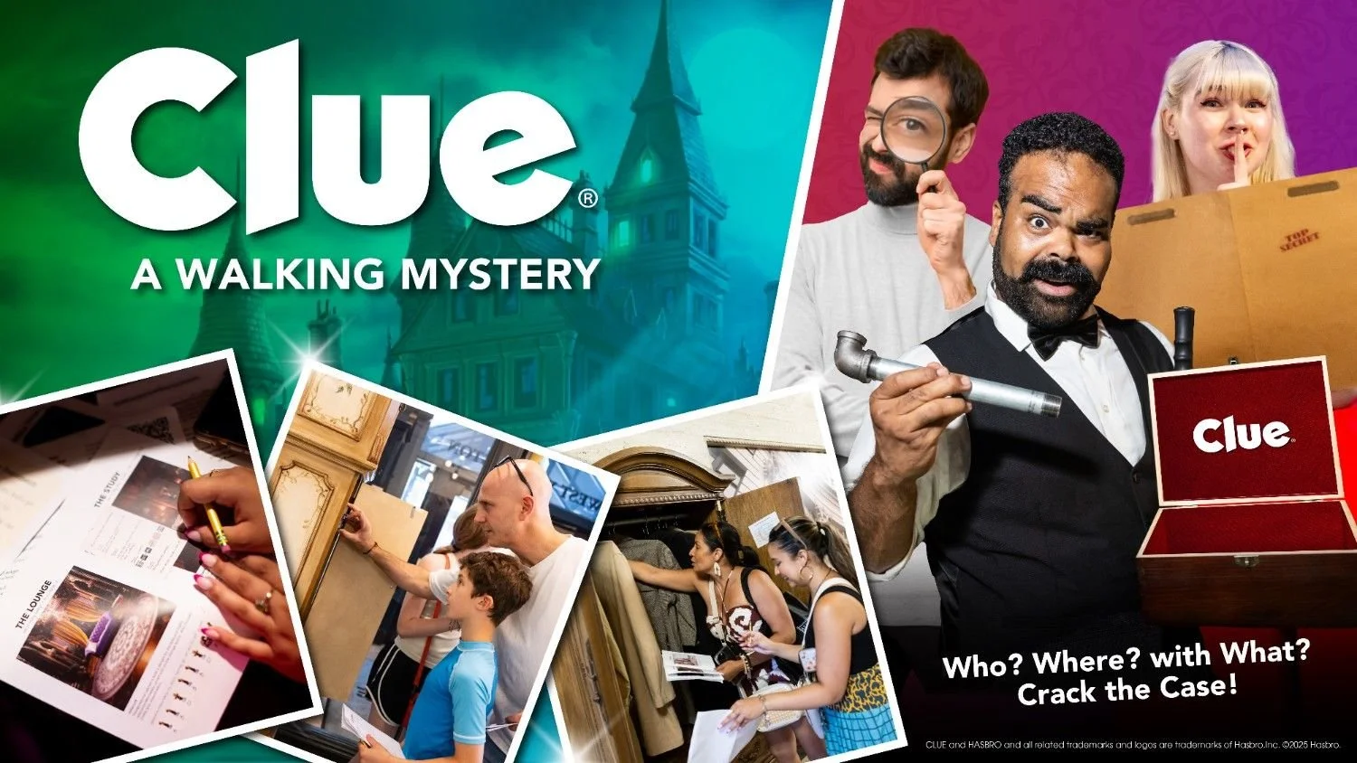 CLUE: A Walking Mystery