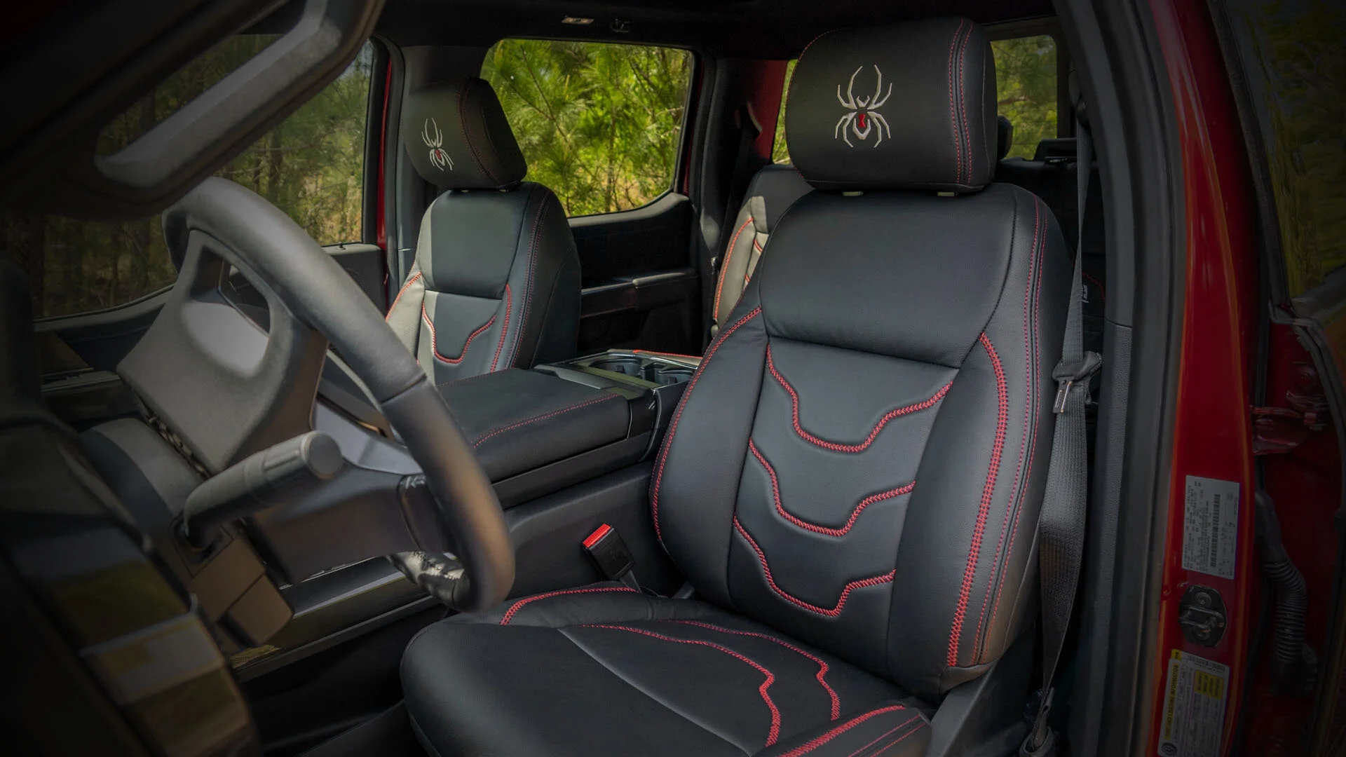Ford Raptor Black Interior