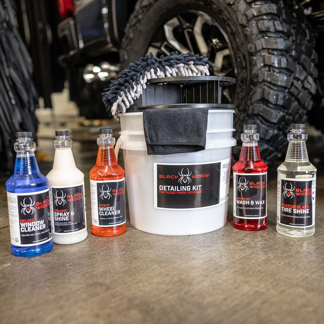 Detailing Kit - Gloss Finish — Black Widow Lifted Trucks
