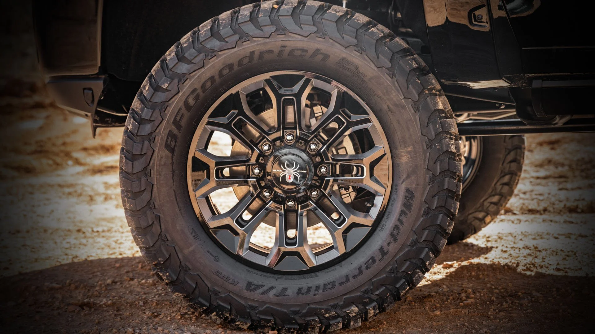 GMC Sierra 2500 HD Black Widow — Black Widow Lifted Trucks