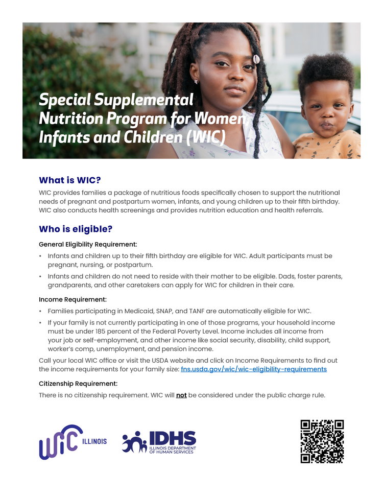WIC Program Overview — A Roadmap to End Hunger in Illinois