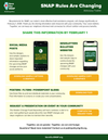 SNAP Rules Are Changing: Outreach Materials — A Roadmap to End Hunger ...