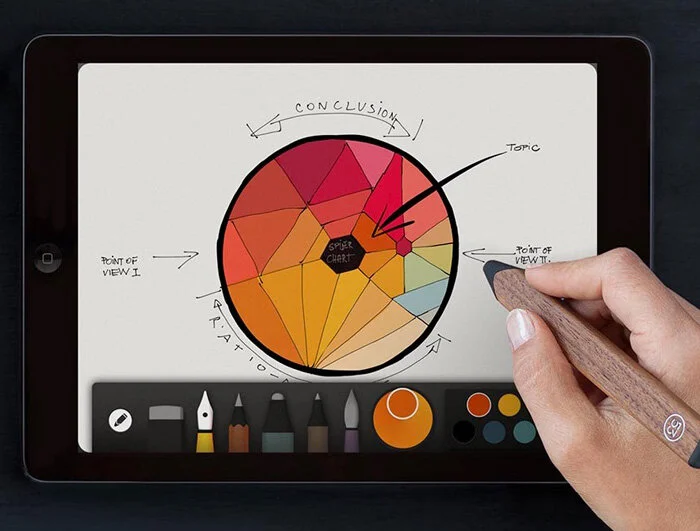 Drawing on the iPad with Paper by 53 — Hello Brio