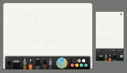 Drawing on the iPad with Paper by 53 — Hello Brio