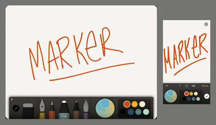 Drawing on the iPad with Paper by 53 — Hello Brio