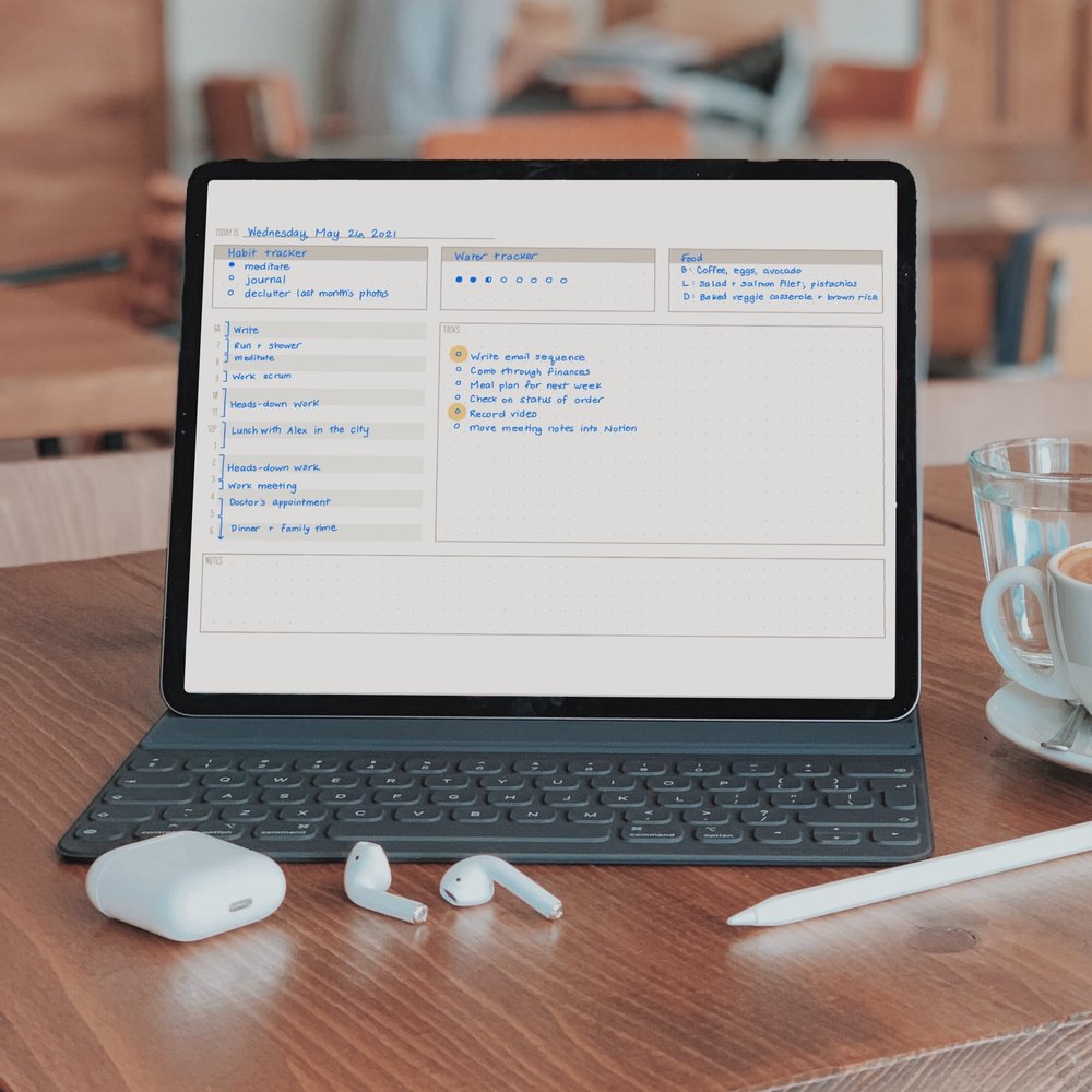 Shop Digital Planning & Digital Journal Templates for iPad | Minimalist ...