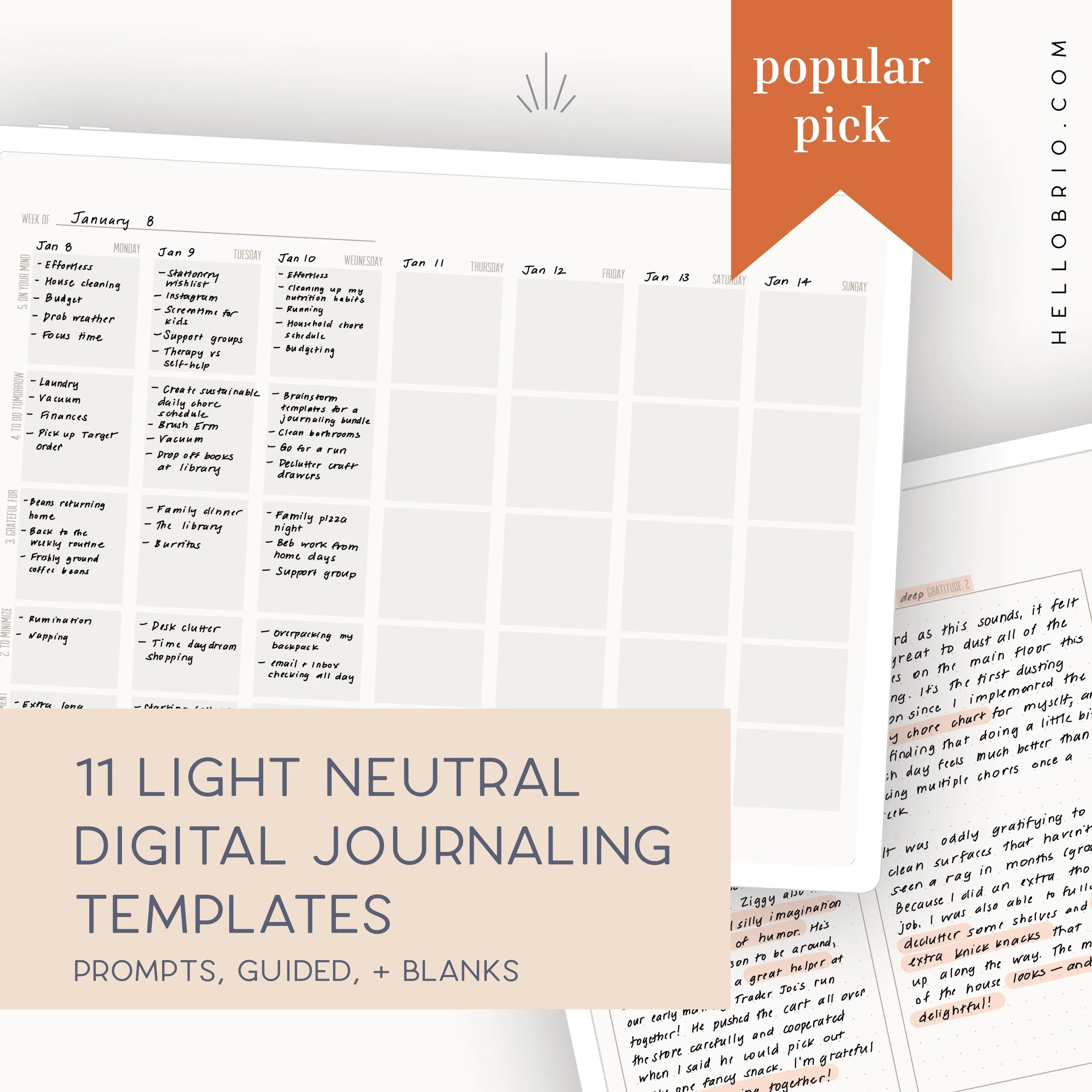Digital vs. Paper Journaling: Which one is for you? — Hello Brio