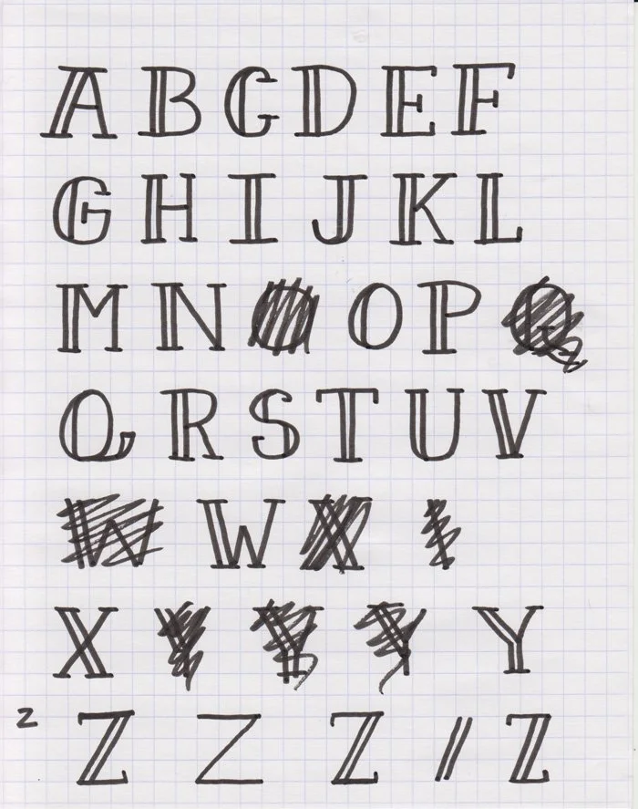 The ultimate guide to create your own hand drawn font — Hello Brio