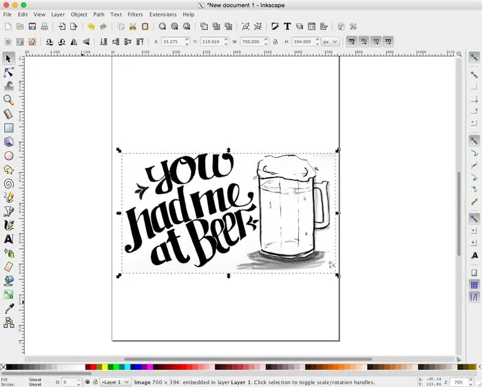 How to vectorize hand lettering without Photoshop, Illustrator, or a ...