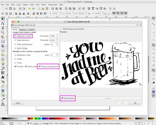 How to vectorize hand lettering without Photoshop, Illustrator, or a ...