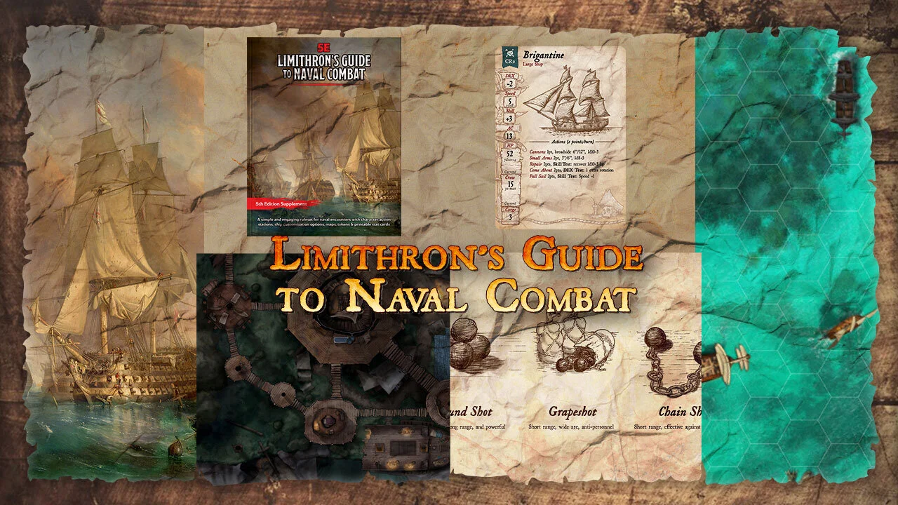 Limithron RPG Maps & Pirate Borg