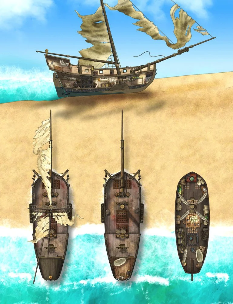 Bermuda Sloop by Limithron | Limithron