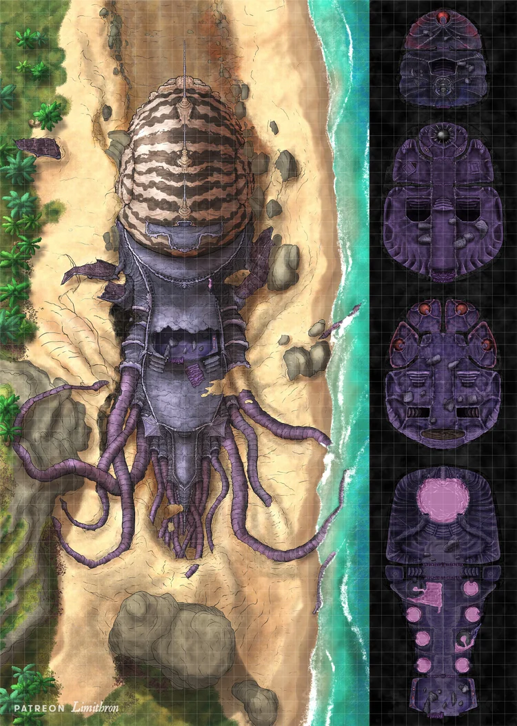 Limithron | Crashed Nautiloid Maps