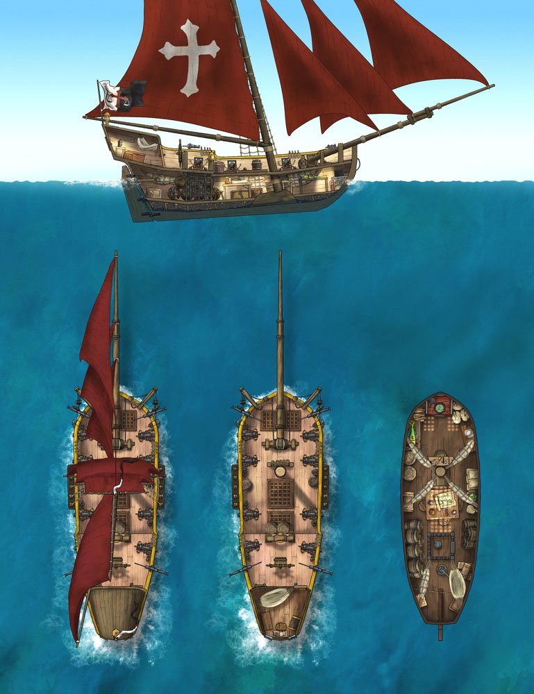 Bermuda Sloop by Limithron | Limithron