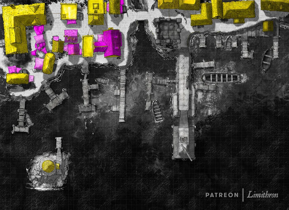 City Port Docks Map by Limithron | Limithron