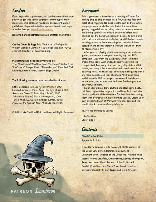 Limithron's Guide to Naval Combat | Limithron