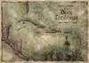 Dark Caribbean World Map & Cartography Kit by Limithron | Limithron