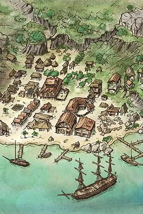 Limithron: Pirate Borg & RPG Maps