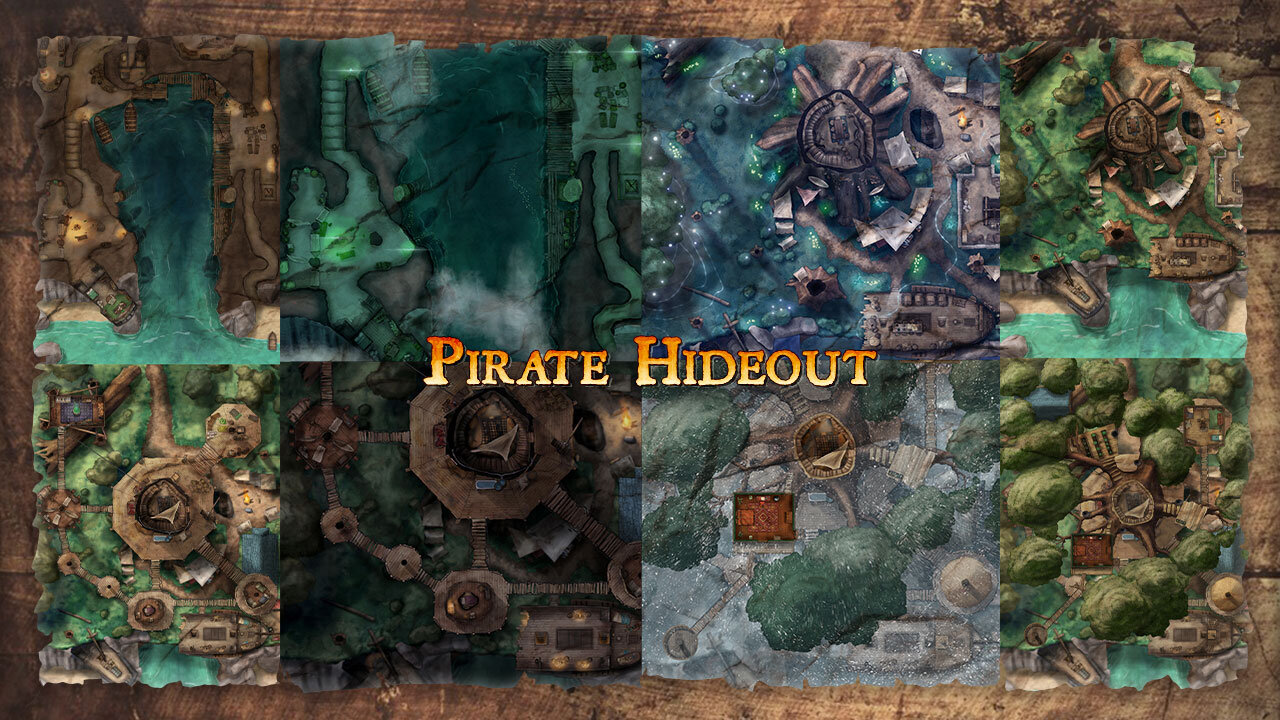 Limithron RPG Maps & Pirate Borg