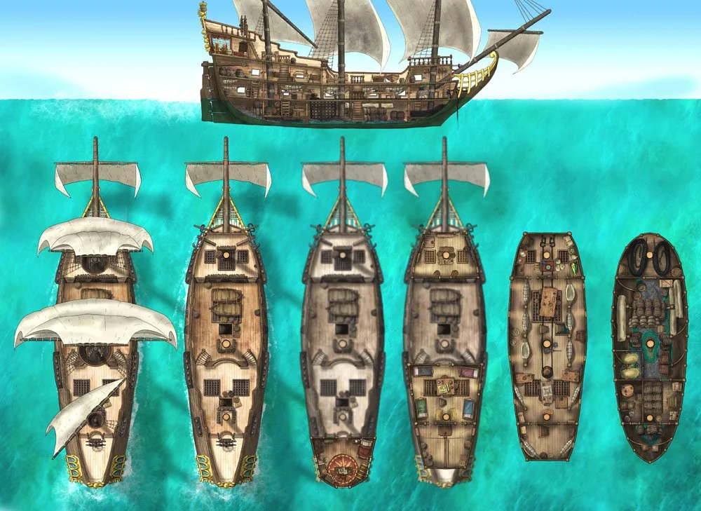 Fluyt Sailing Ship by Limithron | Limithron