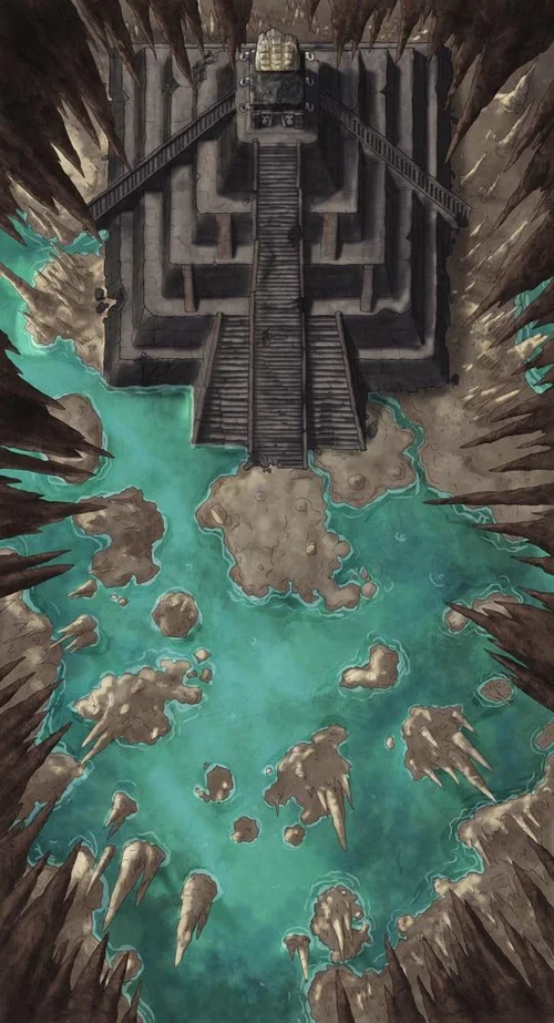 Underground Ziggurat by Limithron | Limithron