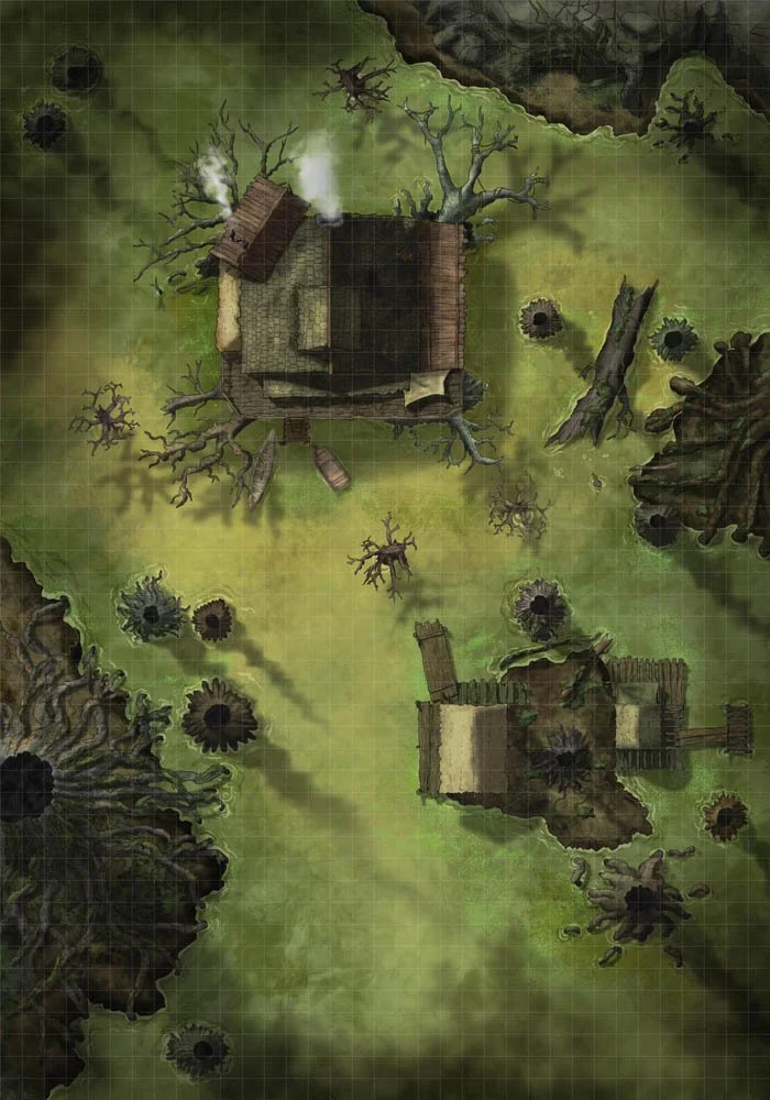 Swamp RPG Map by Limithron | Limithron