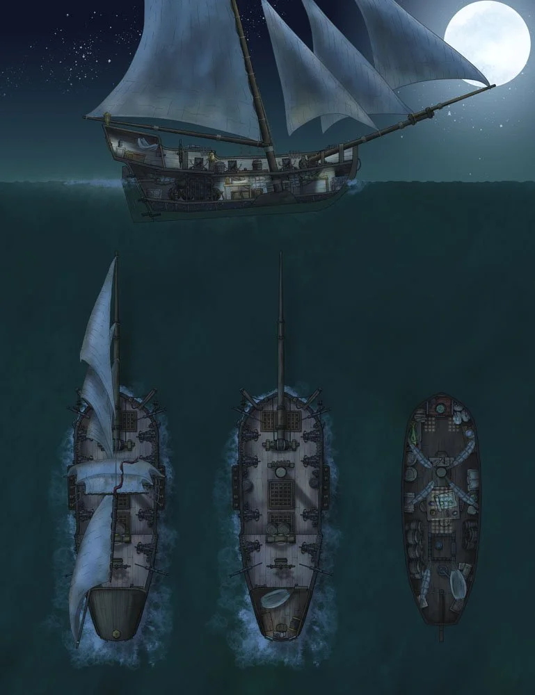 Bermuda Sloop by Limithron | Limithron