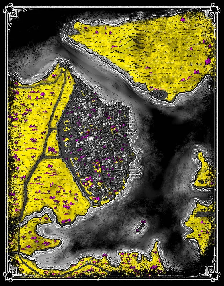 Mörk Borg Maps | Limithron