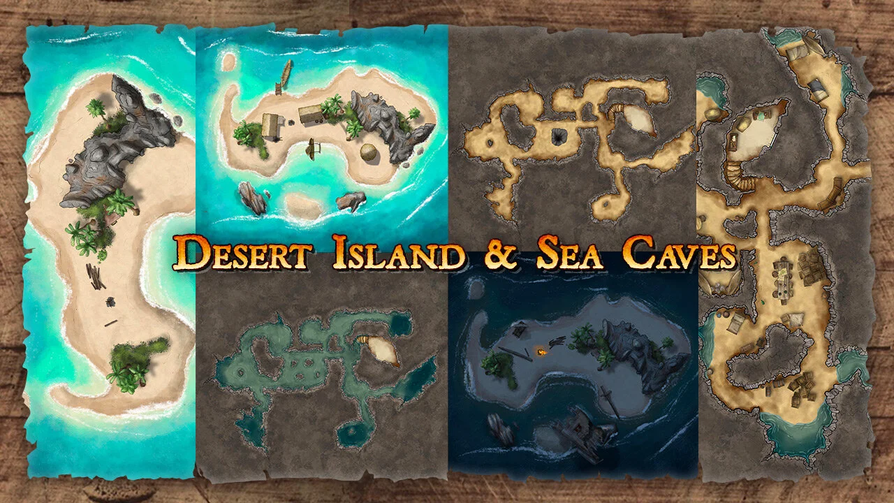 Limithron RPG Maps & Pirate Borg