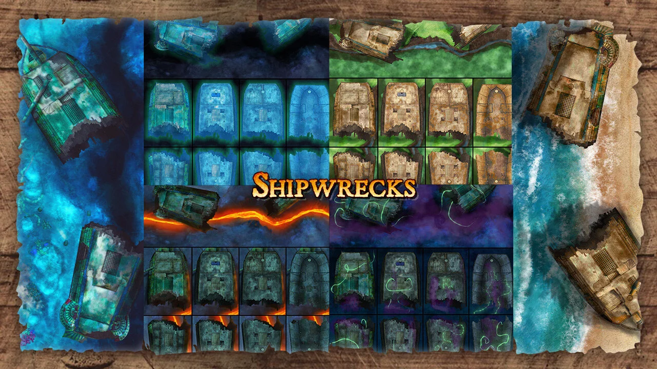 Limithron RPG Maps & Pirate Borg