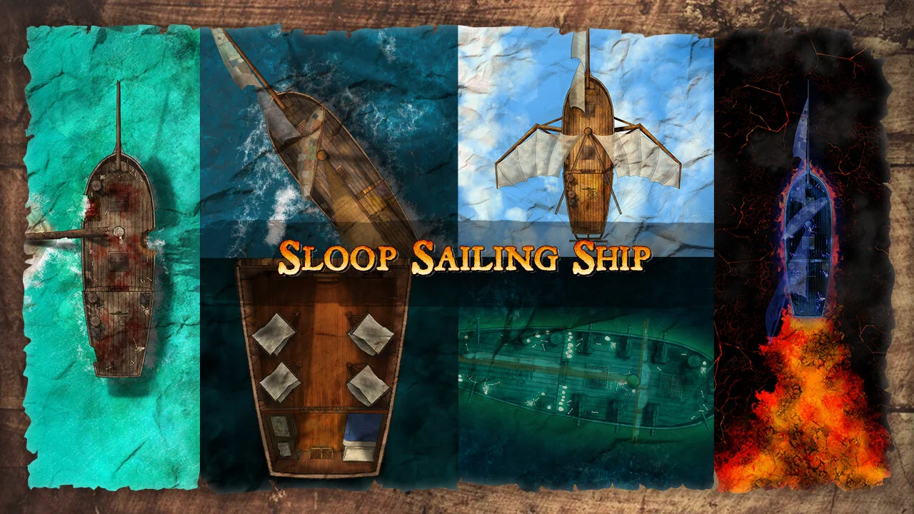 Limithron RPG Maps & Pirate Borg