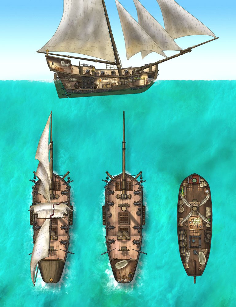 Bermuda Sloop by Limithron | Limithron