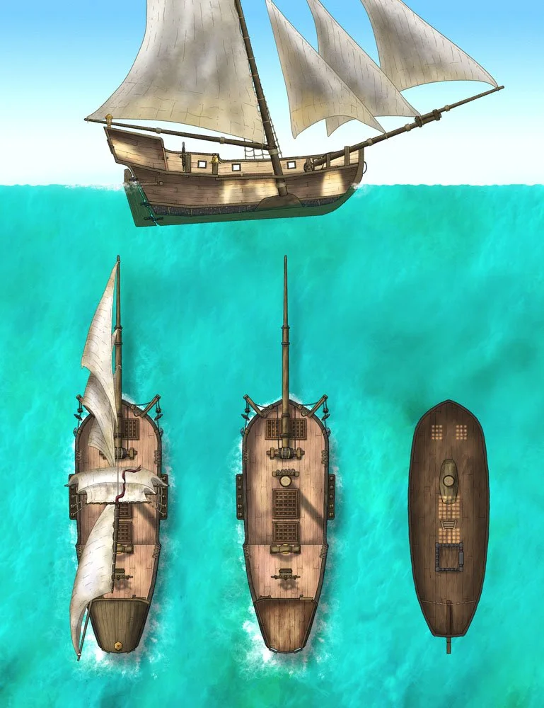 Bermuda Sloop by Limithron | Limithron