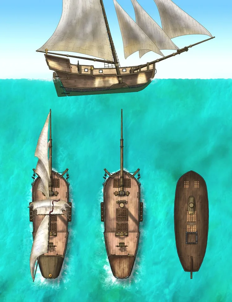 Bermuda Sloop by Limithron | Limithron