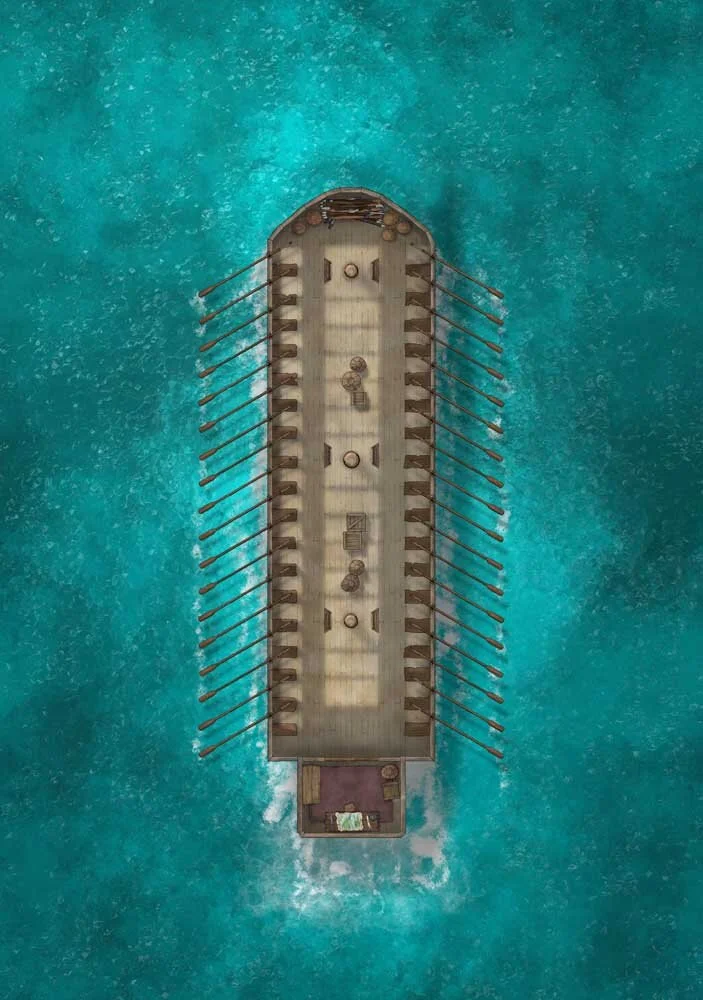 Limithron's Galley Map & assets | Limithron