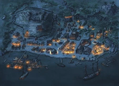 Tortuga Town Map by Limithron | Limithron