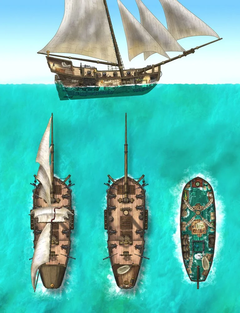 Bermuda Sloop by Limithron | Limithron