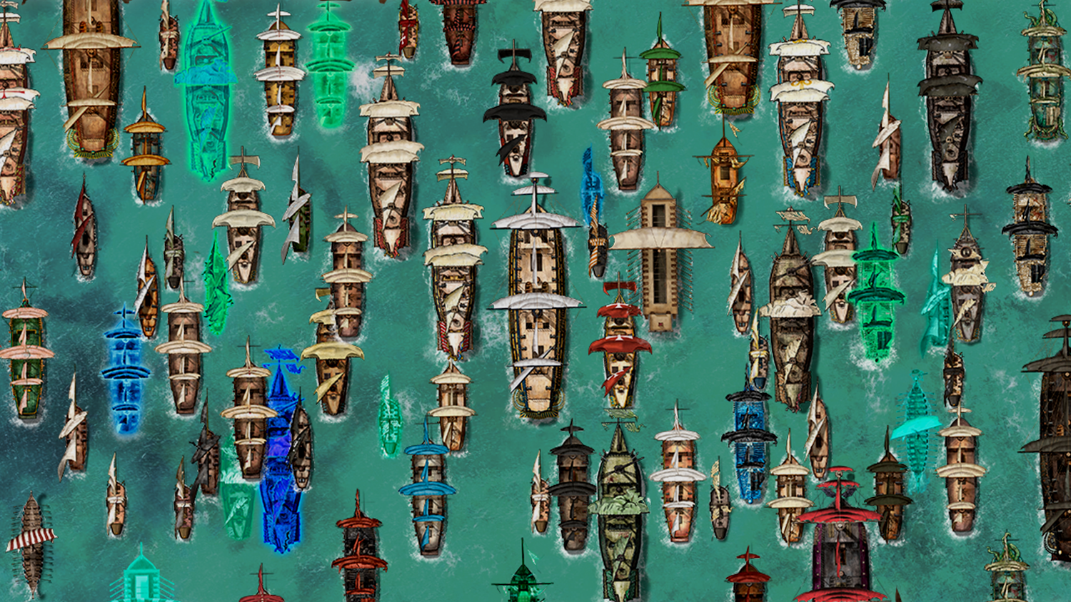 Ship Tile & Token Collection | Limithron