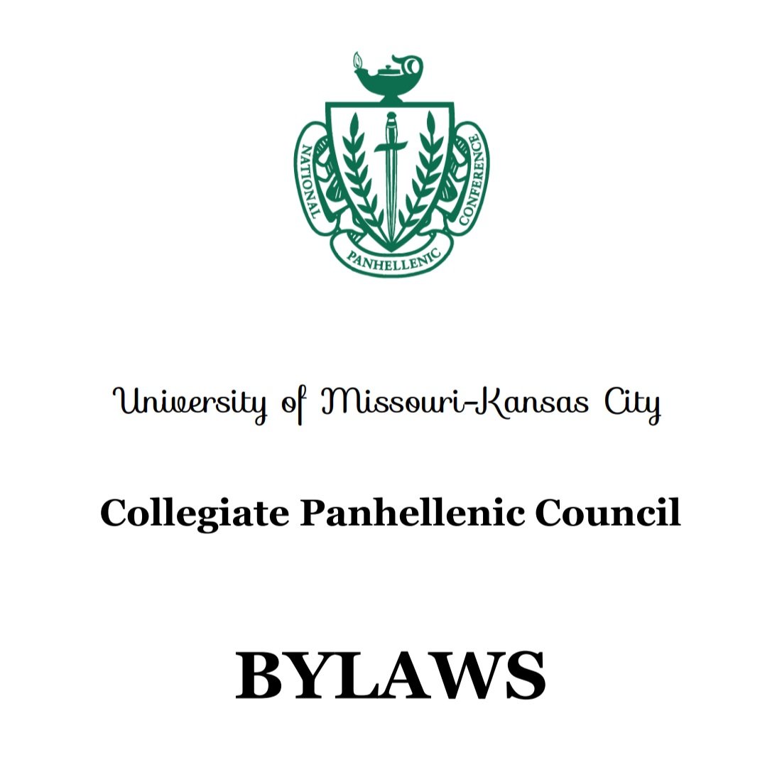 National Panhellenic Conference Crest