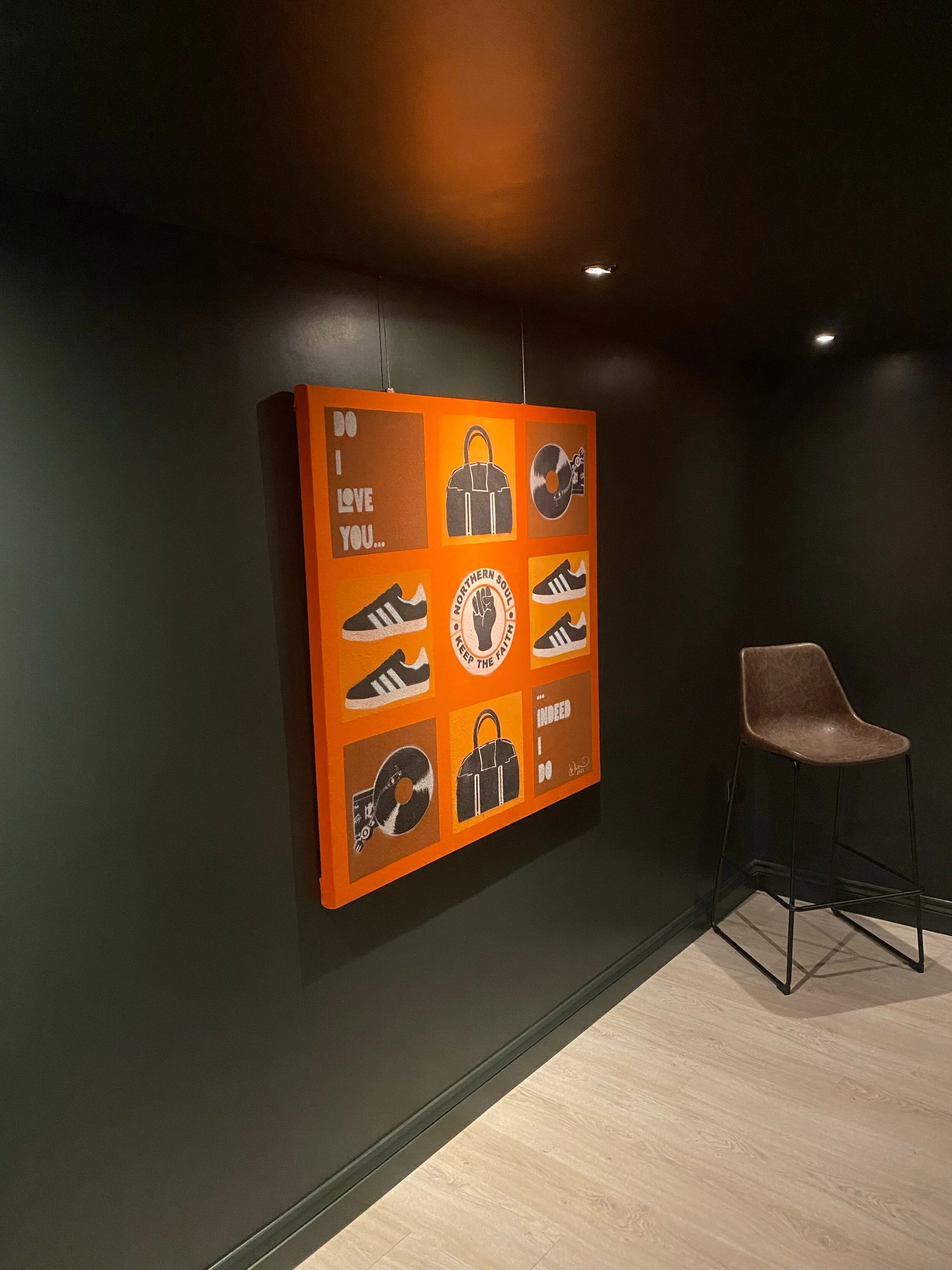 A Unique Piece of Northern Soul Art — Billiards by Brandt