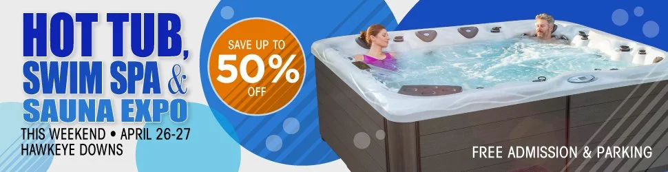 2025 Hot Tub & Swim Spa Expo | Hawkeye Downs