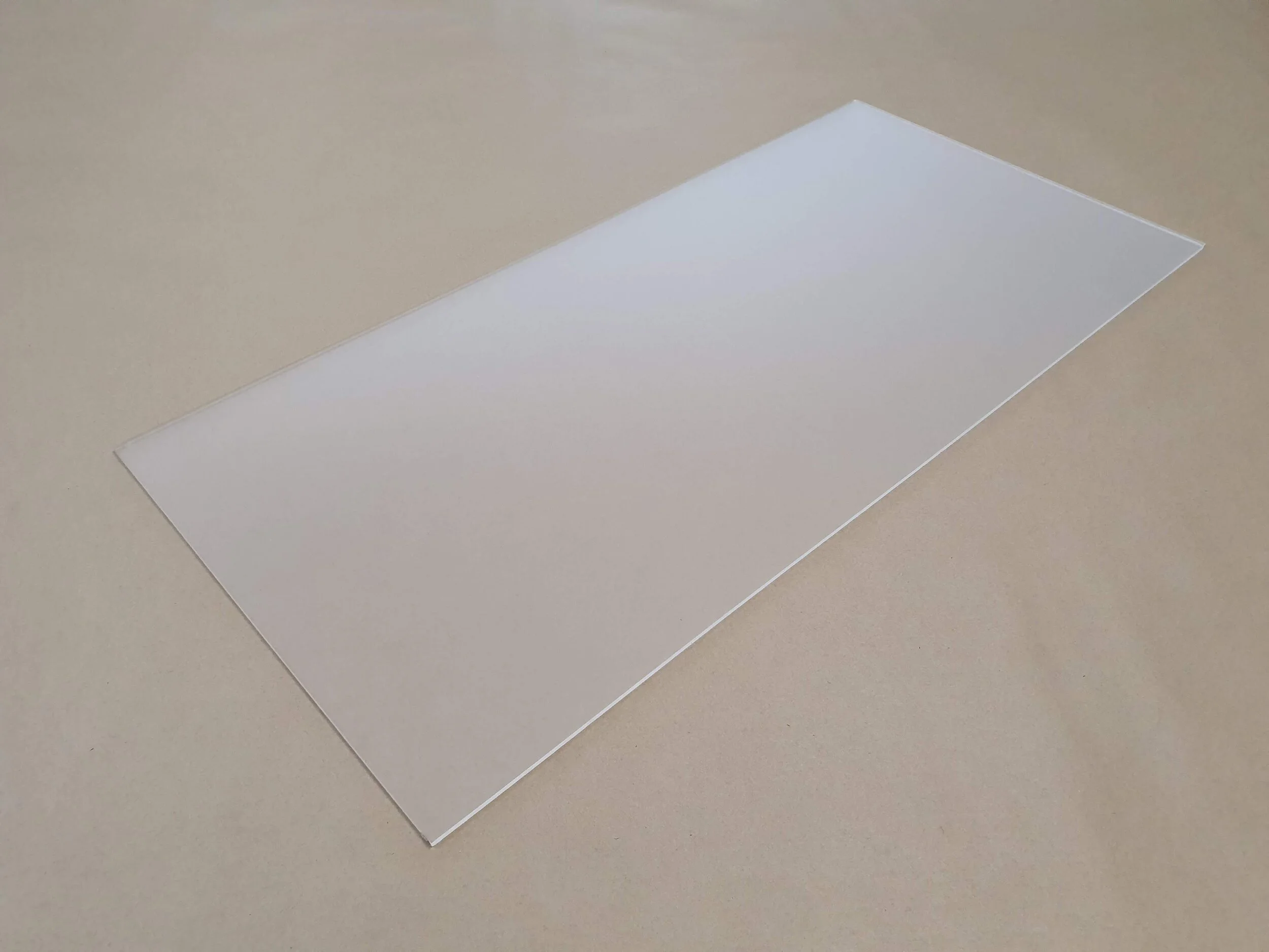 Acrylic - Frosted (Clear Matte) — MC Laser - Sydney Laser Cutting Service