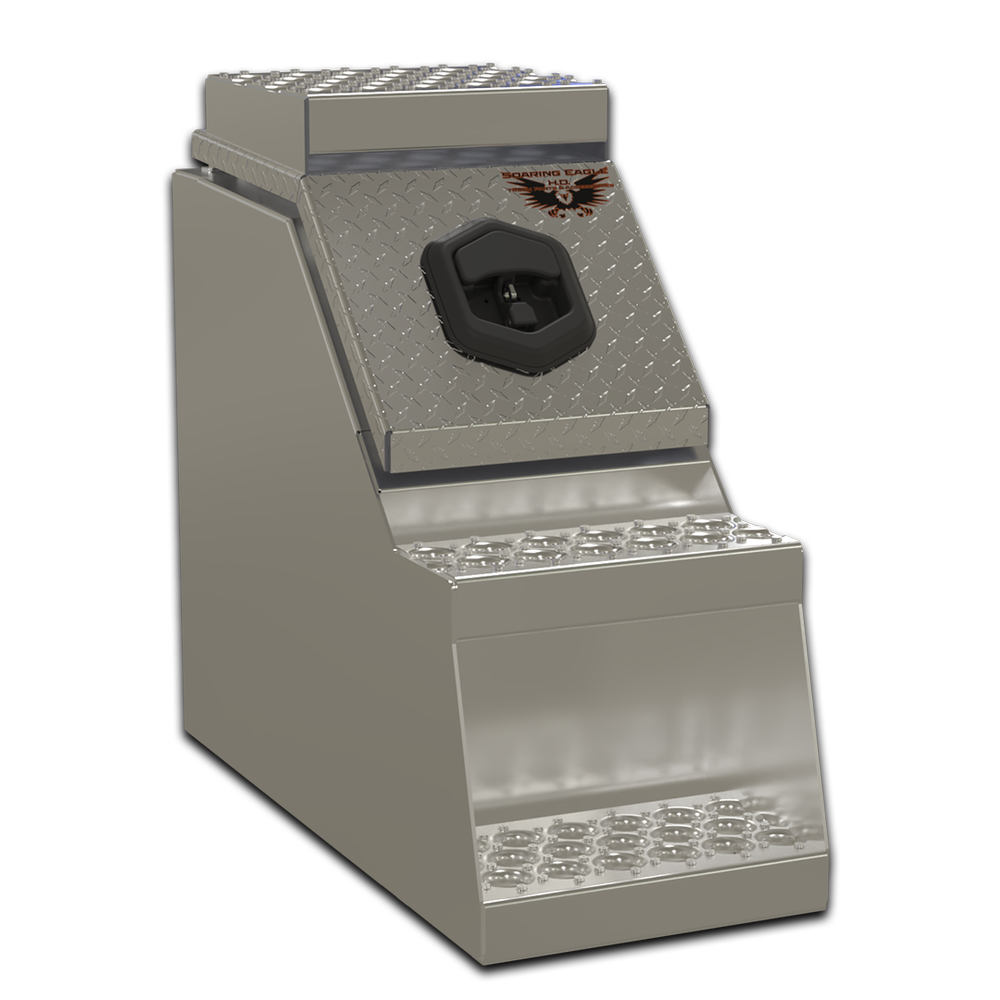 Smooth Face Aluminum Step Boxes — Soaring Eagle HD Truck Parts ...