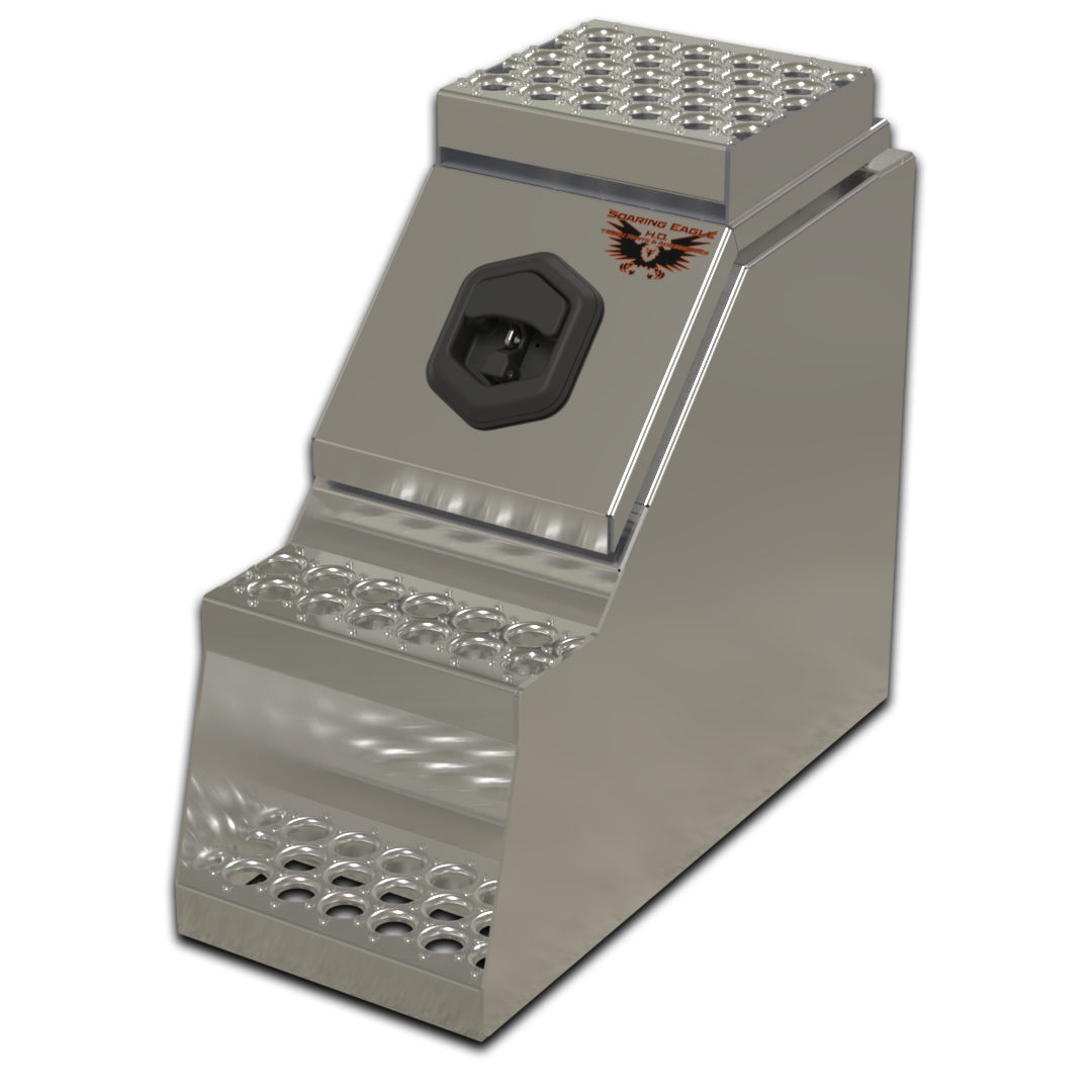 Smooth Face Aluminum Step Boxes — Soaring Eagle HD Truck Parts ...