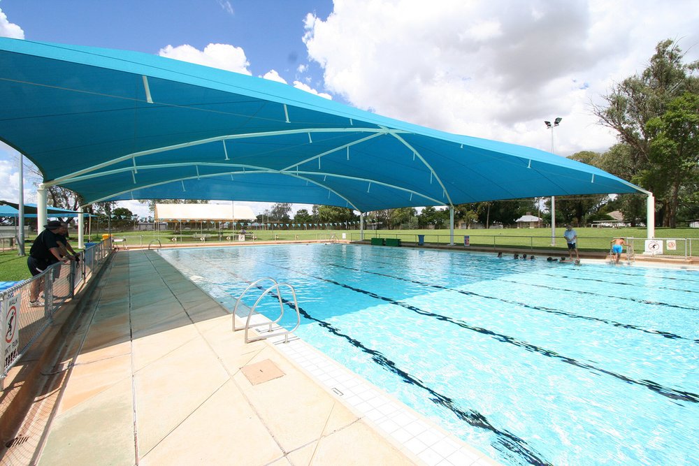 Swimming Pools | Shade Your Swim — Sun Shade Australia