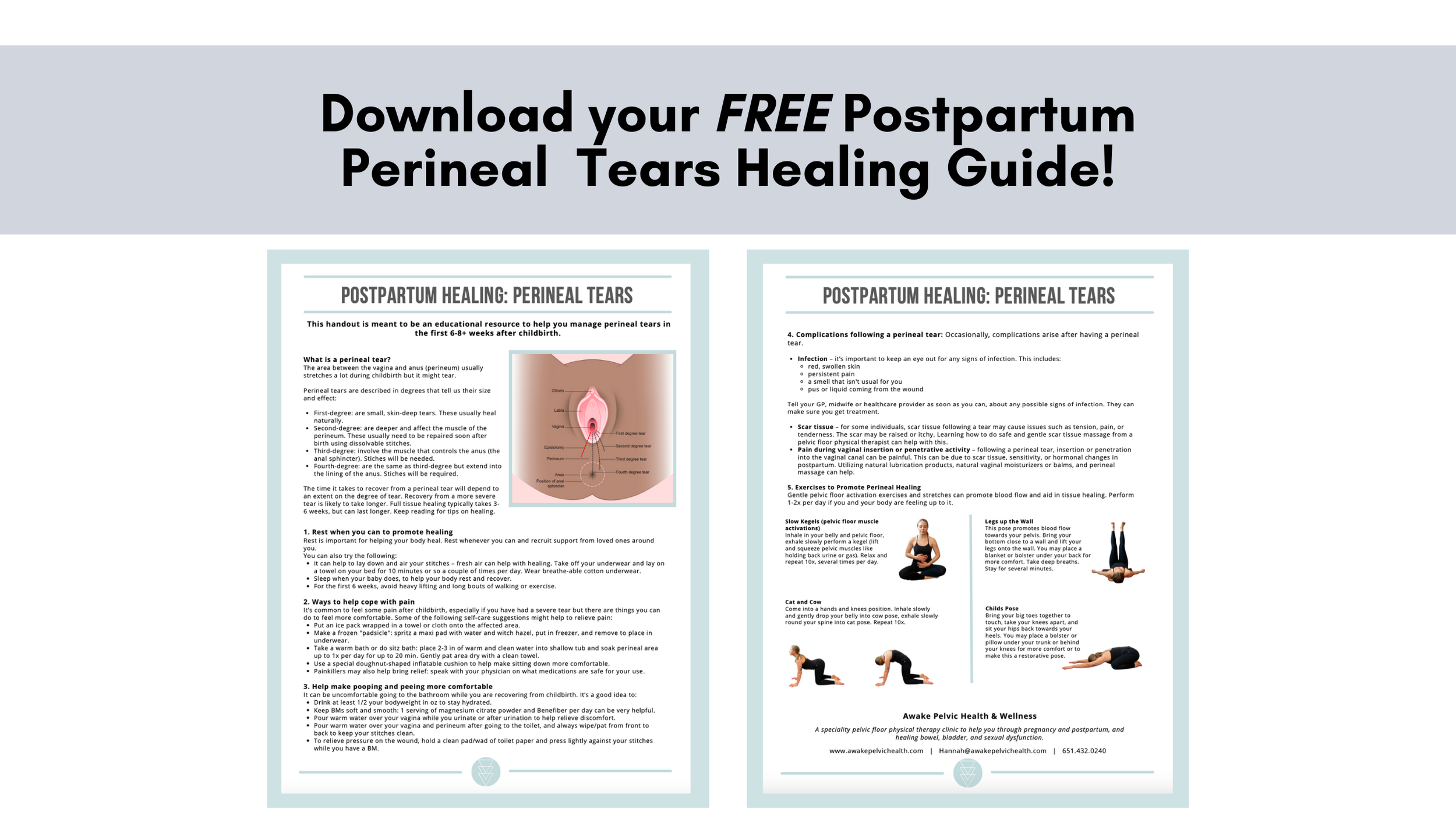 Perineal Tears and Episiotomy: How Pelvic Floor Physical Therapy can ...