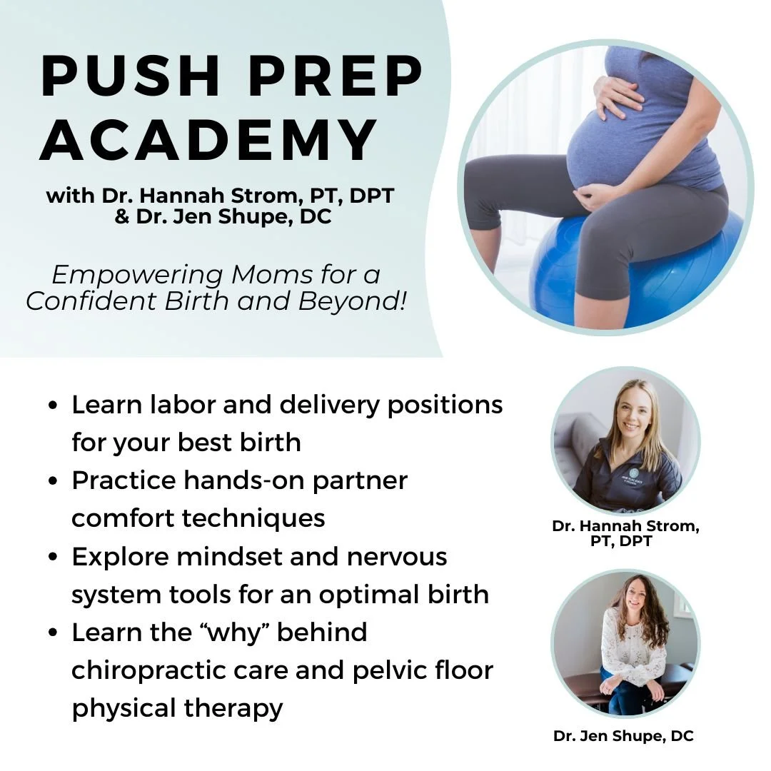 Push Prep Academy - Birth Prep Workshop — Awake Pelvic Health & Wellness
